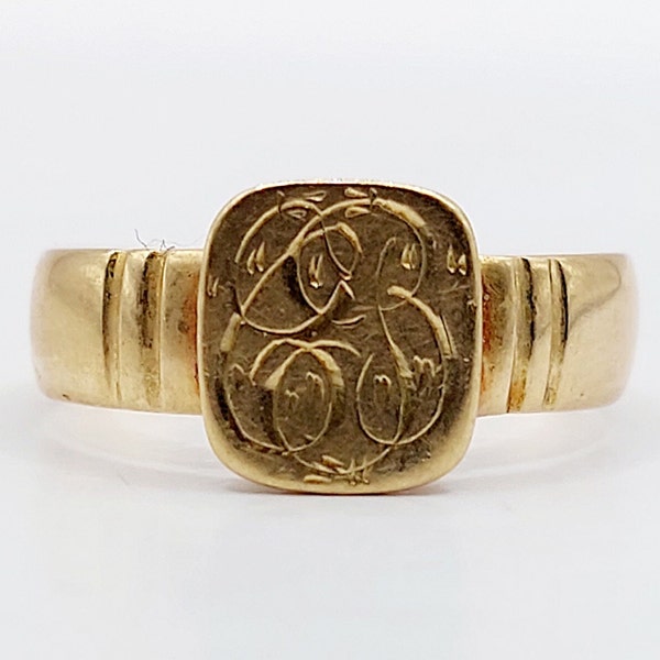 Antique Signet Ring - Etsy