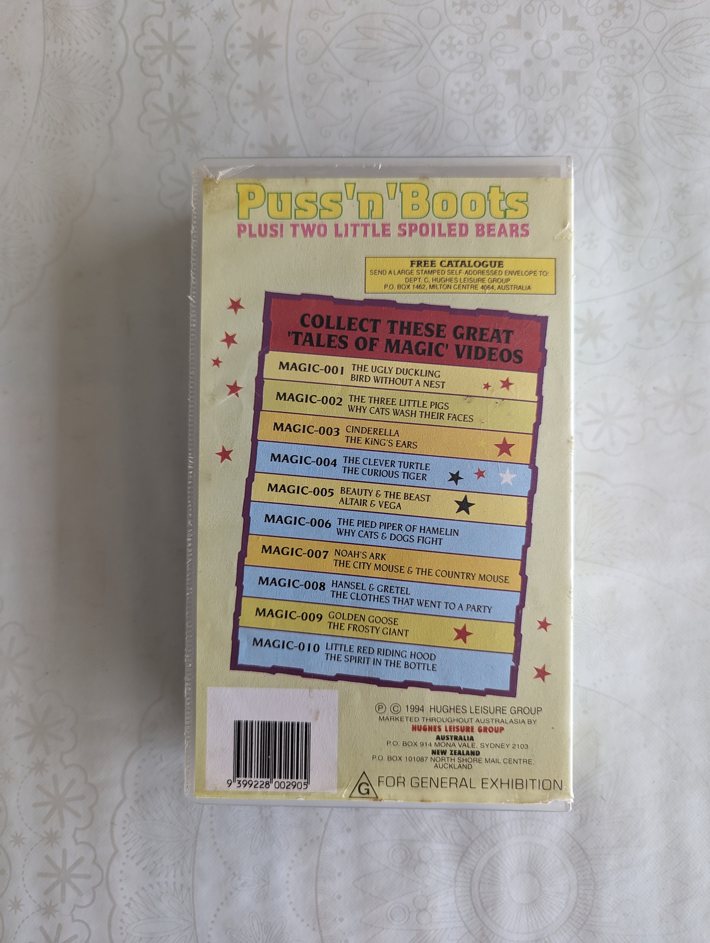 Puss'n'boots VHS Tape - Etsy