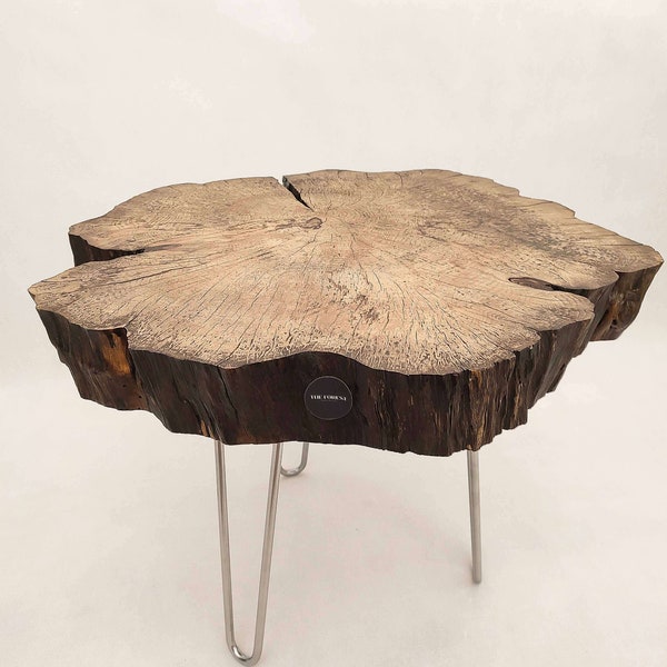 Stump Coffee Table - Etsy