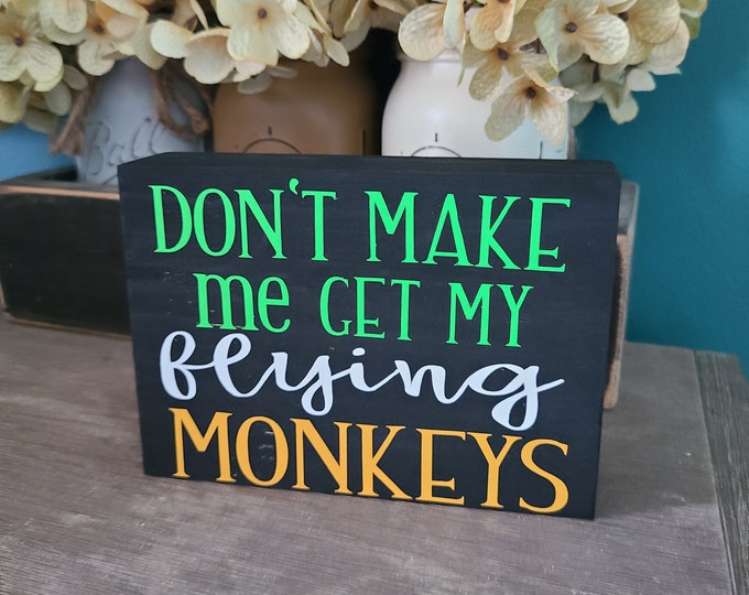 Mini Sign Tiered Tray Decor Mini Decor Home Decor Wizard - Etsy