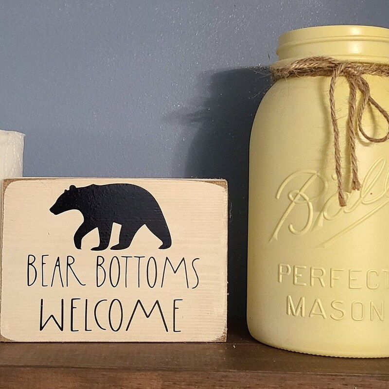 Bear Bottoms Welcome - Etsy