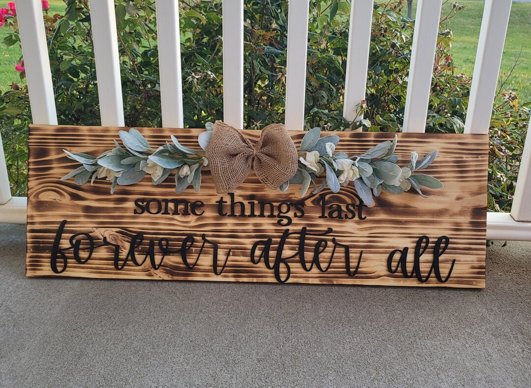 Home Decor, Large Wood Sign, Bedroom Sign, Farmhouse Decor, Some Things ...