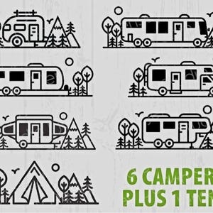 Camping Decor, Travel Trailers, Happy Campers, Happy Camper Sign, Home ...