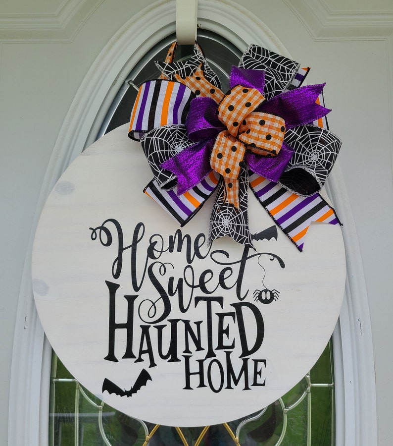 Door Hanger Halloween Decor Halloween Door Hanger Home - Etsy