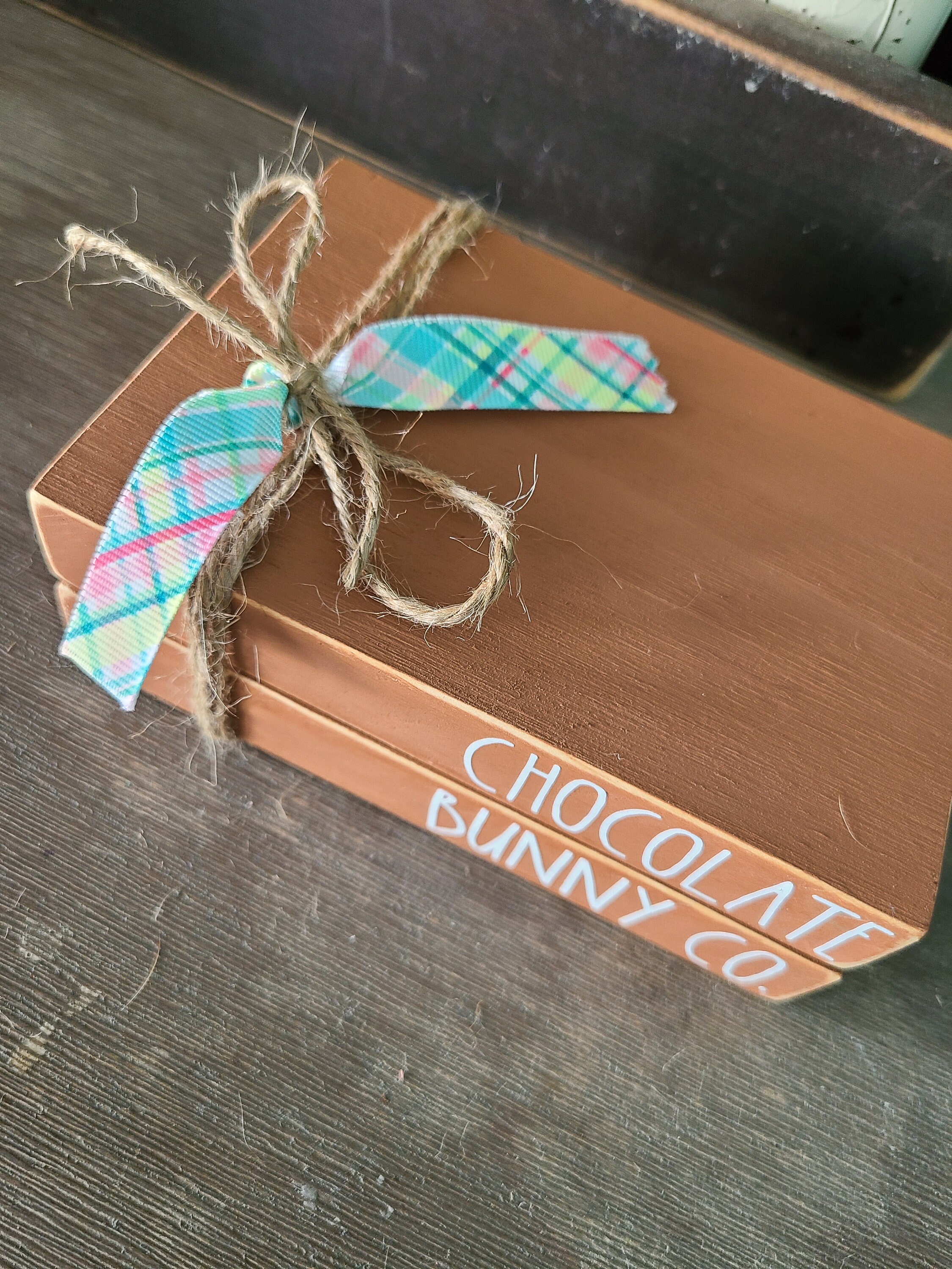 Easter Mini Book Stack Mini Book Stack Easter Decor Wood - Etsy Singapore