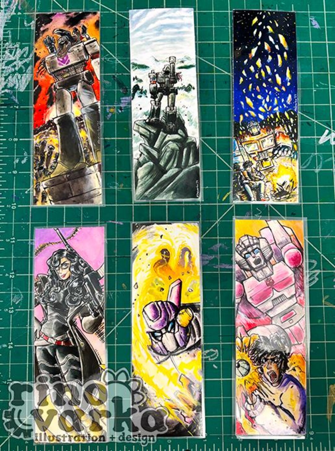Bookmarks Energon Universe / Transformers - Etsy