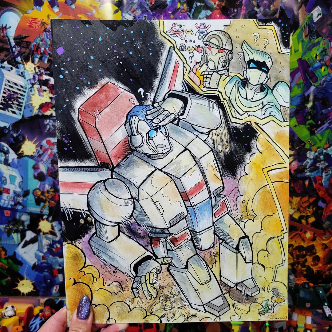 Slyfire Jetfire Void Rivals Original Watercolor Art Piece - Etsy