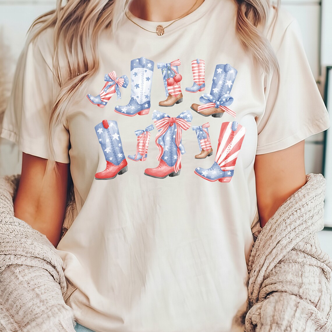 4th of July, PNG, Cowgirl Boots and Bows, America, American Girly ...