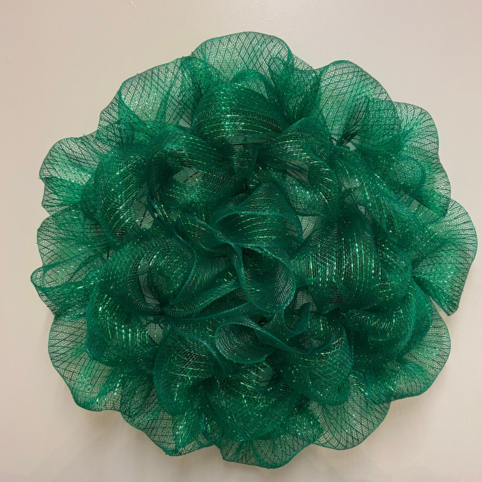 Deco Mesh Wreath, Front Door Wreath, Poof Wreath - Etsy