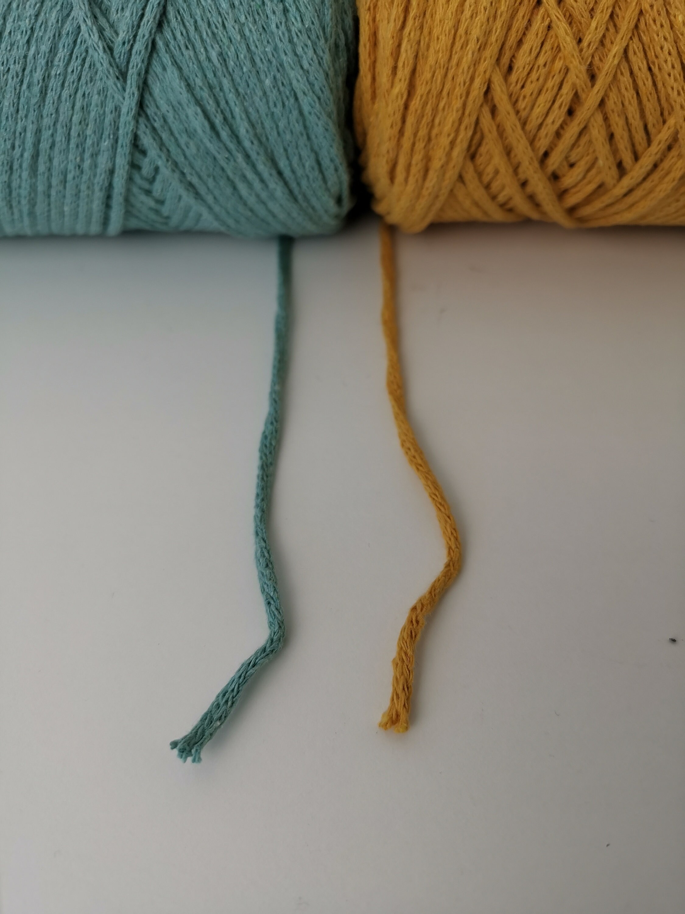 3mm BRAIDED COTTON CORD, Macrame String, Macrame Cotton Cord, Braided ...