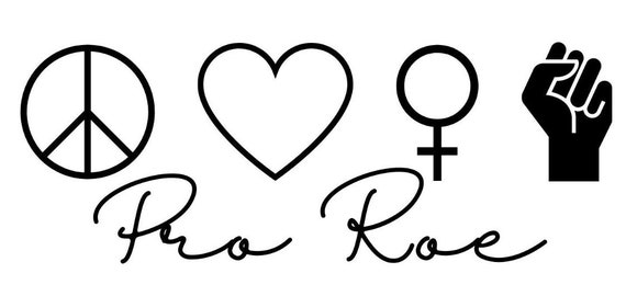 Pro Roe Vinyl Decal - Etsy