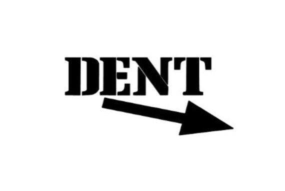 Dent Vinyl Decal - Etsy