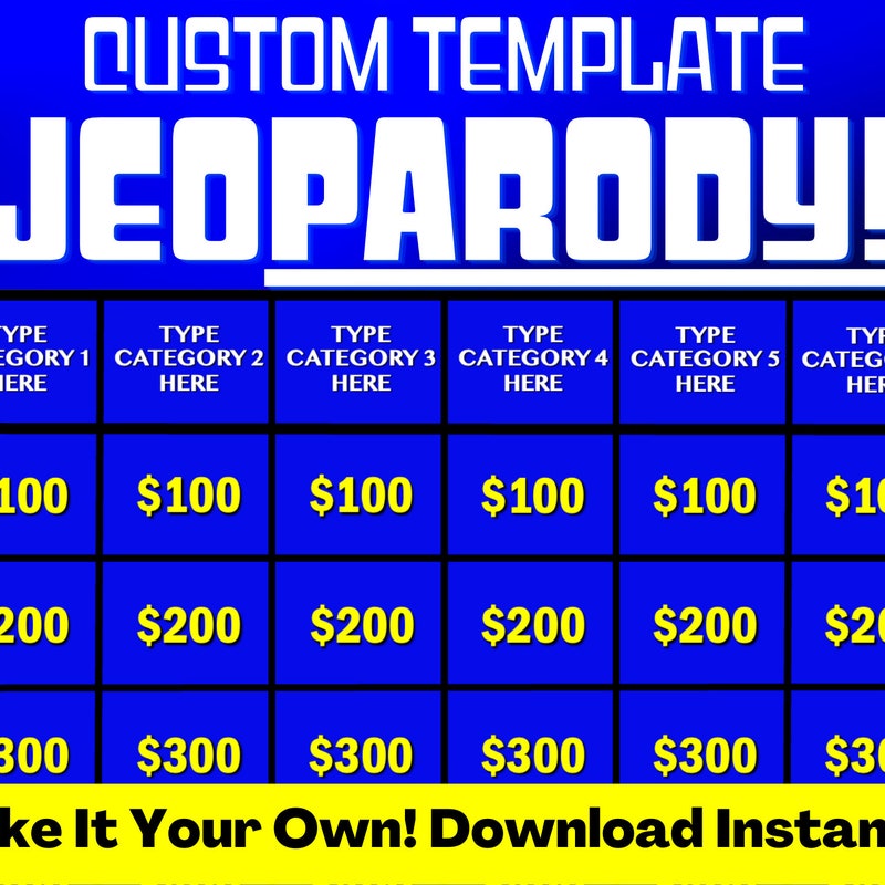Nursing Jeopardy Game - Etsy
