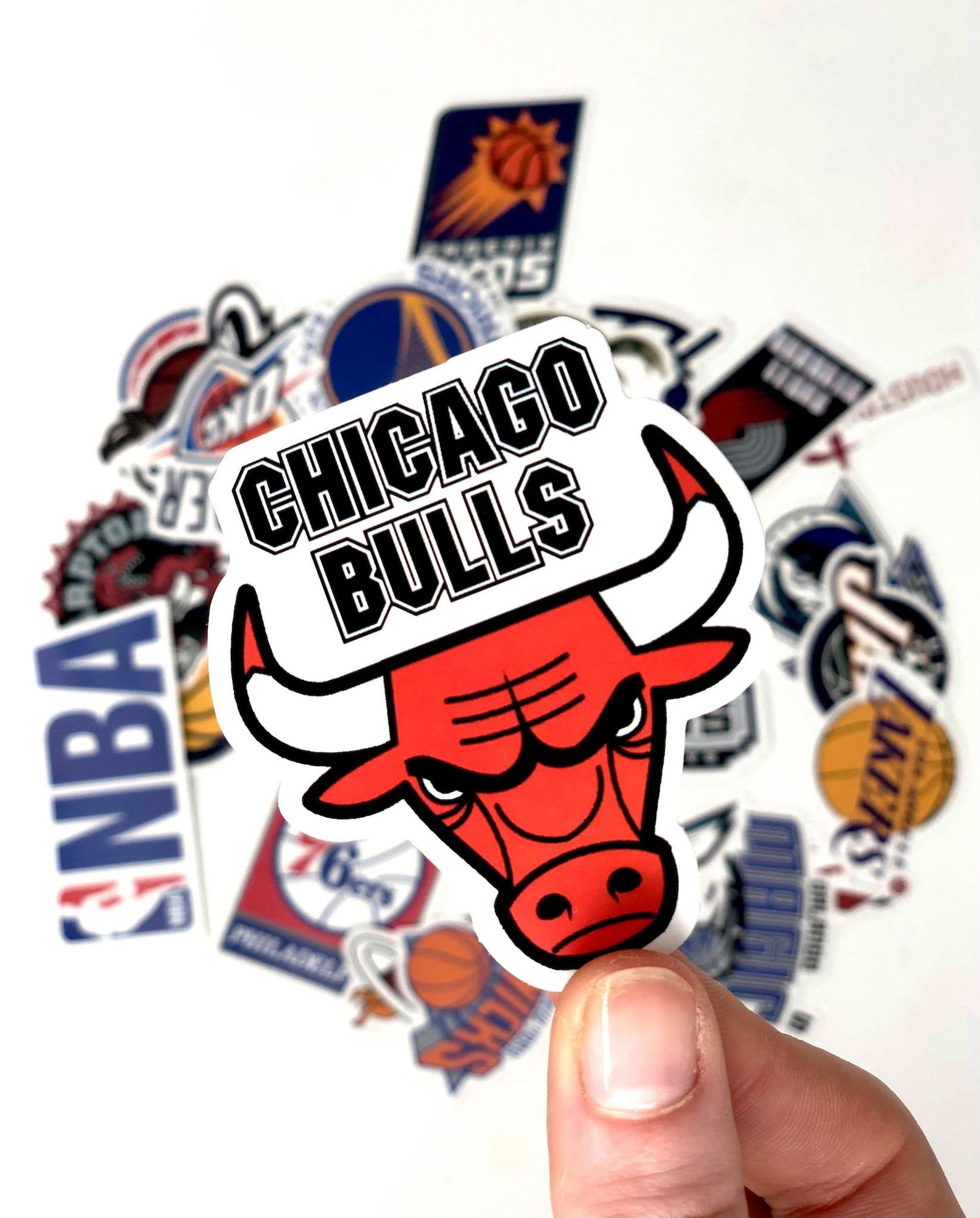 Pegatinas NBA muy resistentes NBA Pegatinas muy robustas | Etsy