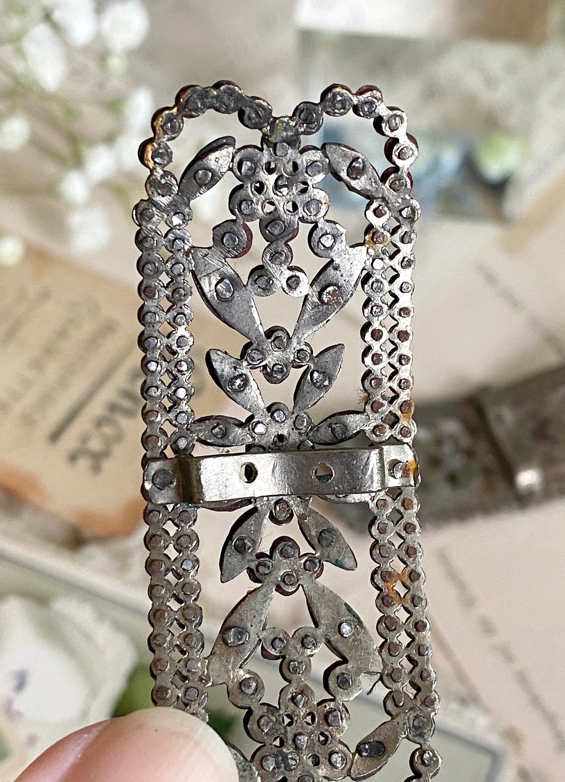 Antique Shoe Buckle Steel Cut Buckles Handmade Jewelry Regency - Etsy