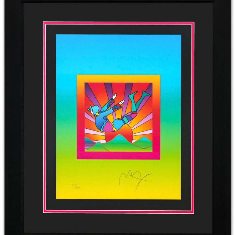Peter Max Cosmic Flyer - Etsy