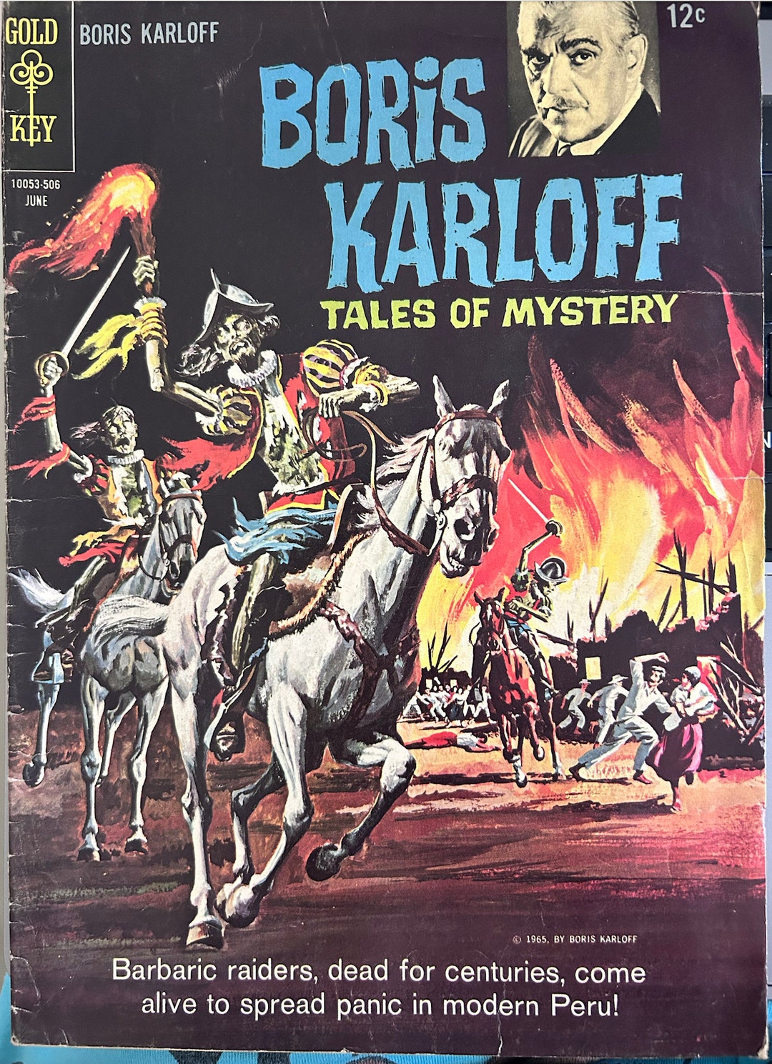 Vintage Gold Key Comic "boris Karloff Tales of Mystery" June 1965, No ...