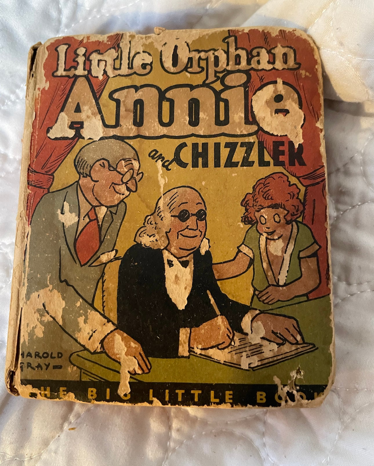 Antique Big Little Book "little Orphan Annie and Chizzler" - Etsy