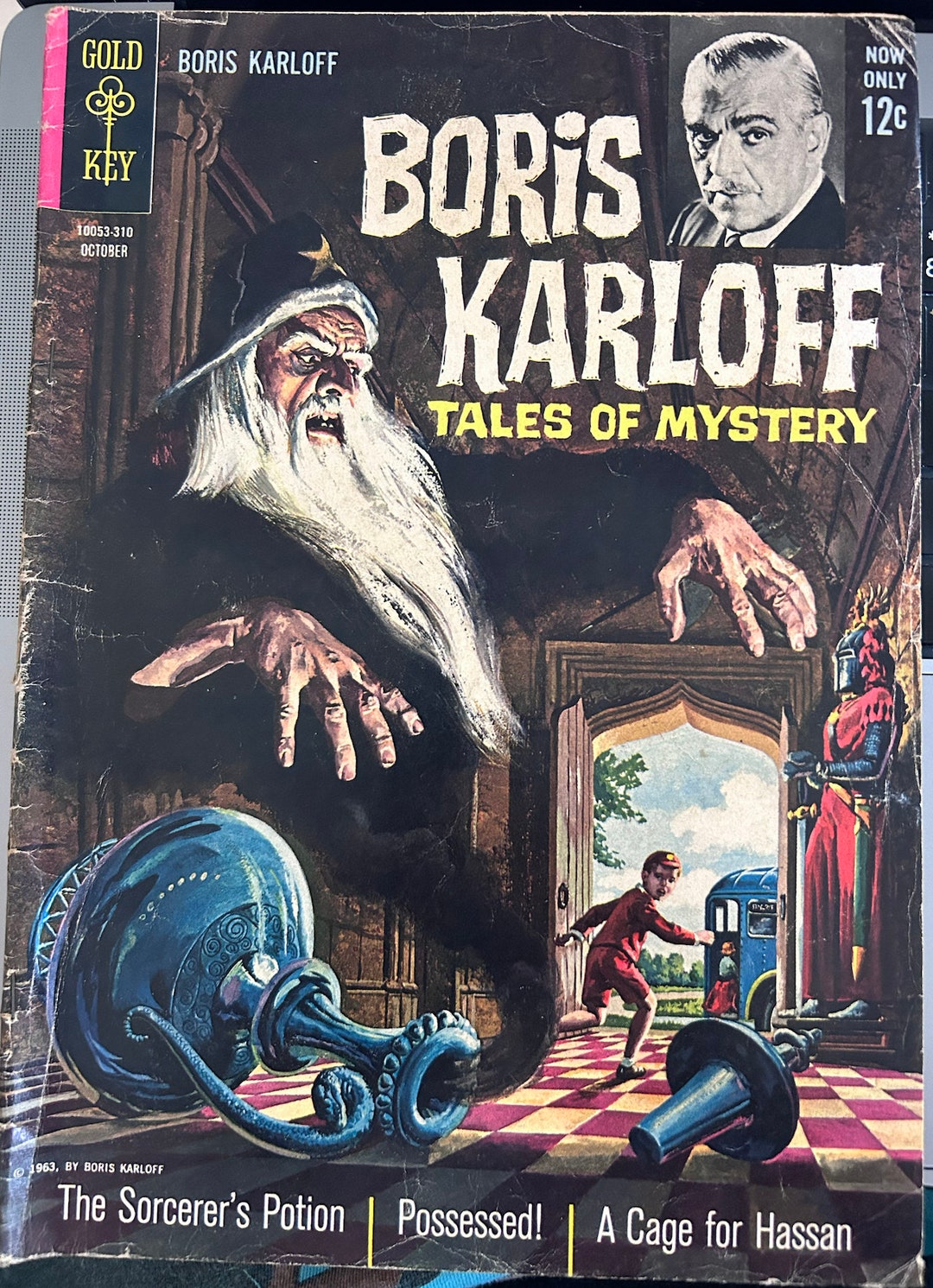 Vintage Gold Key Comic "boris Karloff Tales of Mystery" October 1963 ...