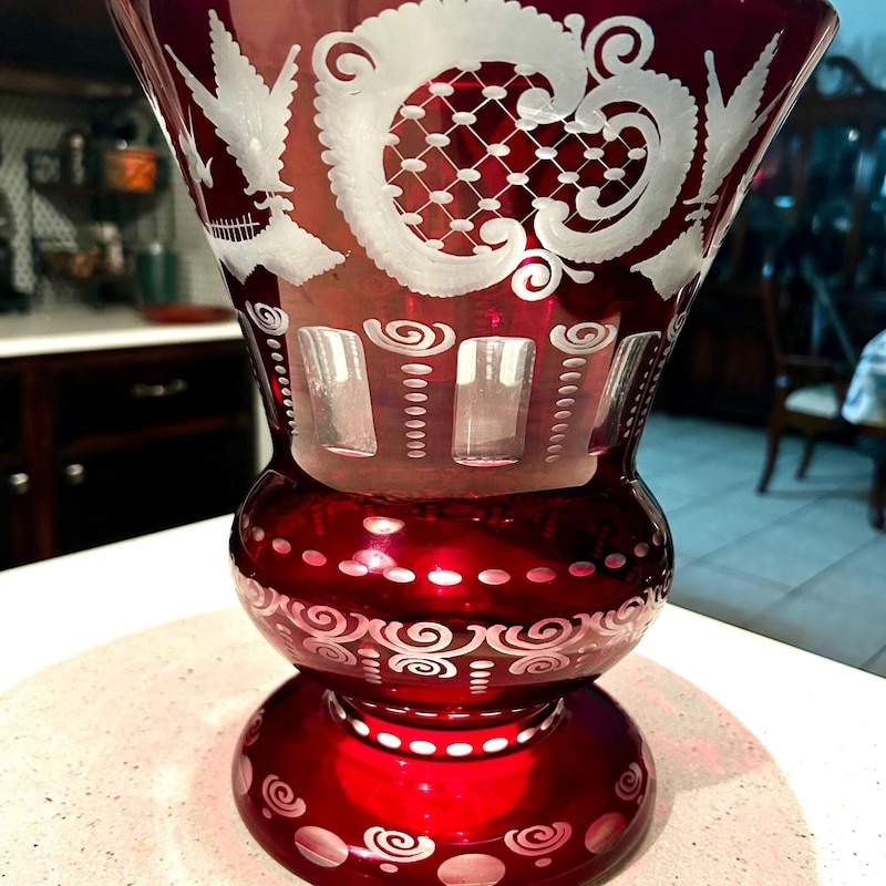 Bohemian Glass Egermann - Etsy