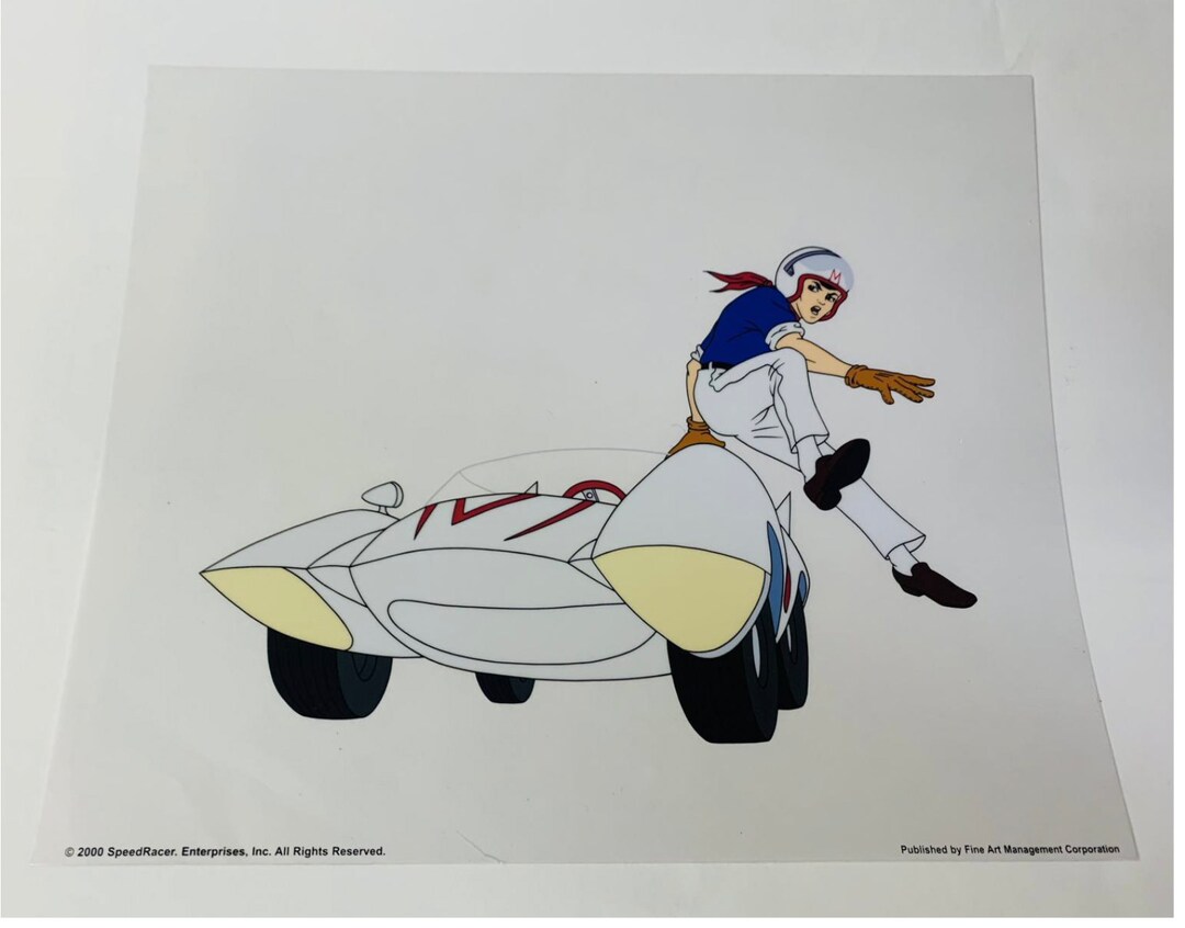 Animation Sericel speed Racer - Etsy