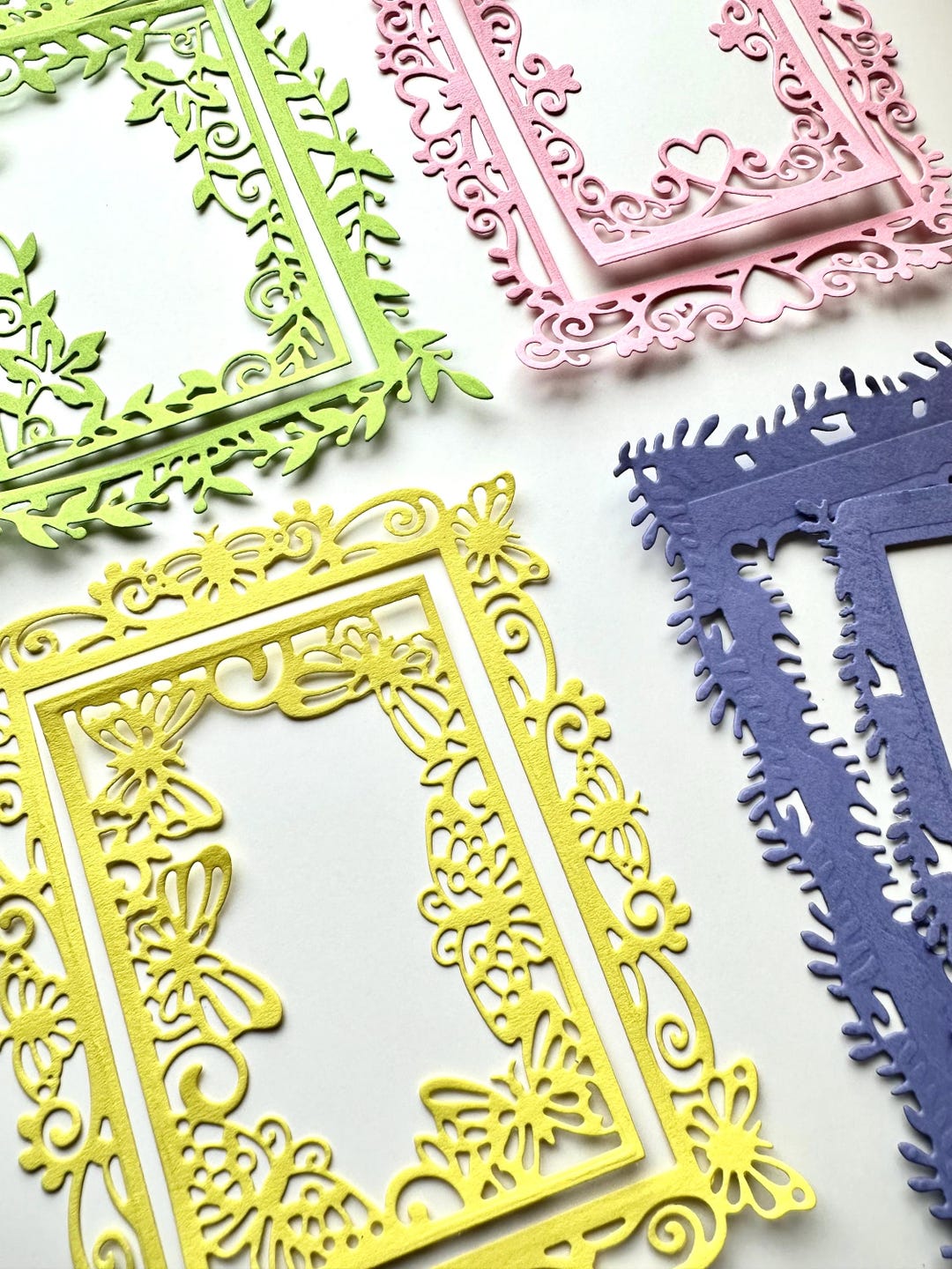 Die Cut Frames | Die Cut Nesting Frames | Die Cut Rectangle Frames ...