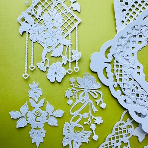 Die Cut Frames | Square Frames | Lacy Frames | Embossed Frames | Floral ...