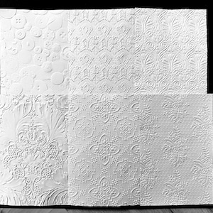 Embossed Papers | Flowers Embossed Papers | Swirls Embossed Papers ...