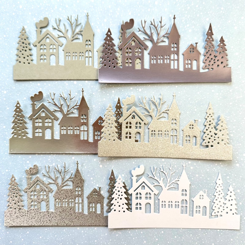 Christmas Die Cuts - Etsy