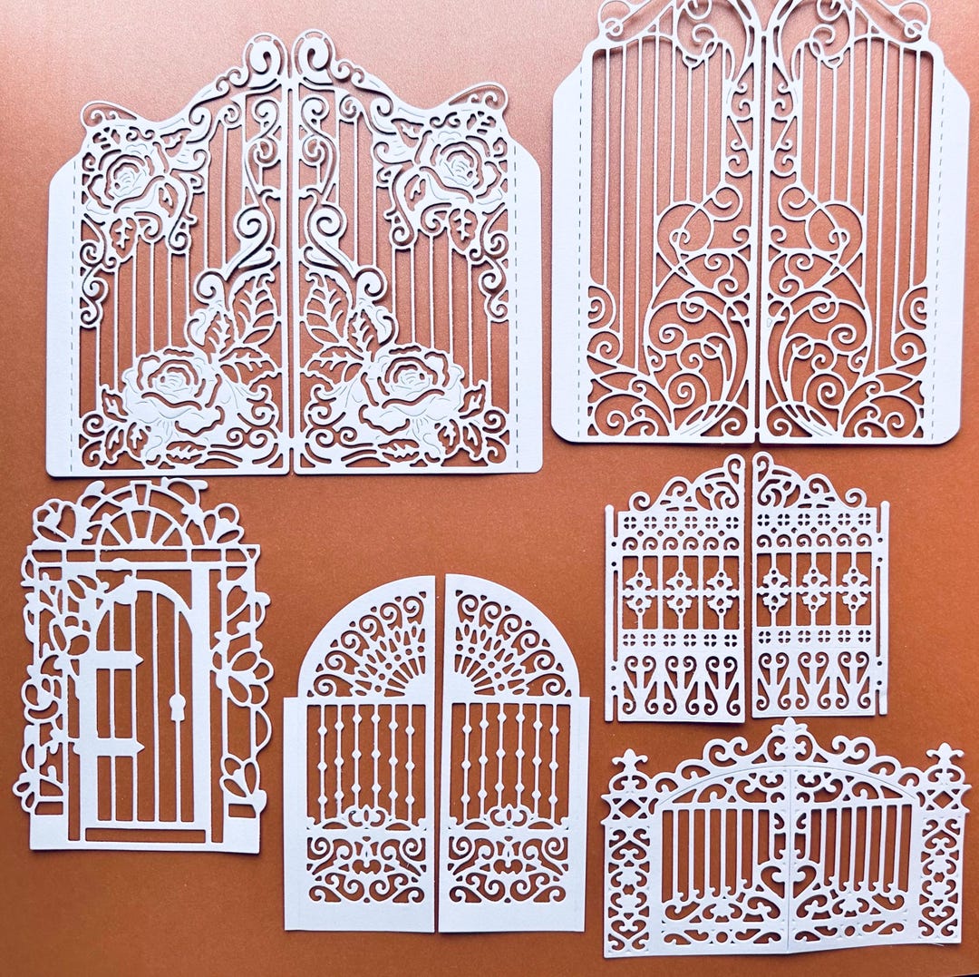 Die Cut Gates | Die Cut Garden Gates | Die Cut Lacy Gates | Flourish ...