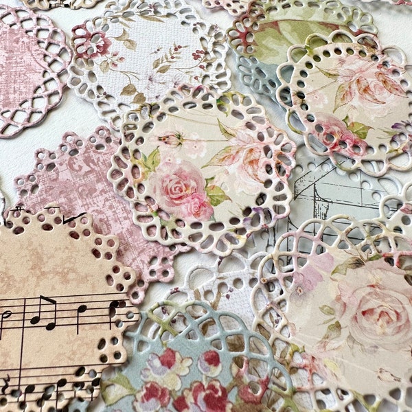Pink Paper Doilies - Etsy