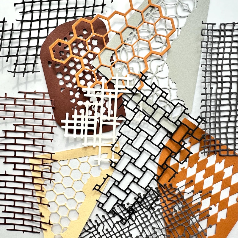 Slatted Dies Card Making - Etsy
