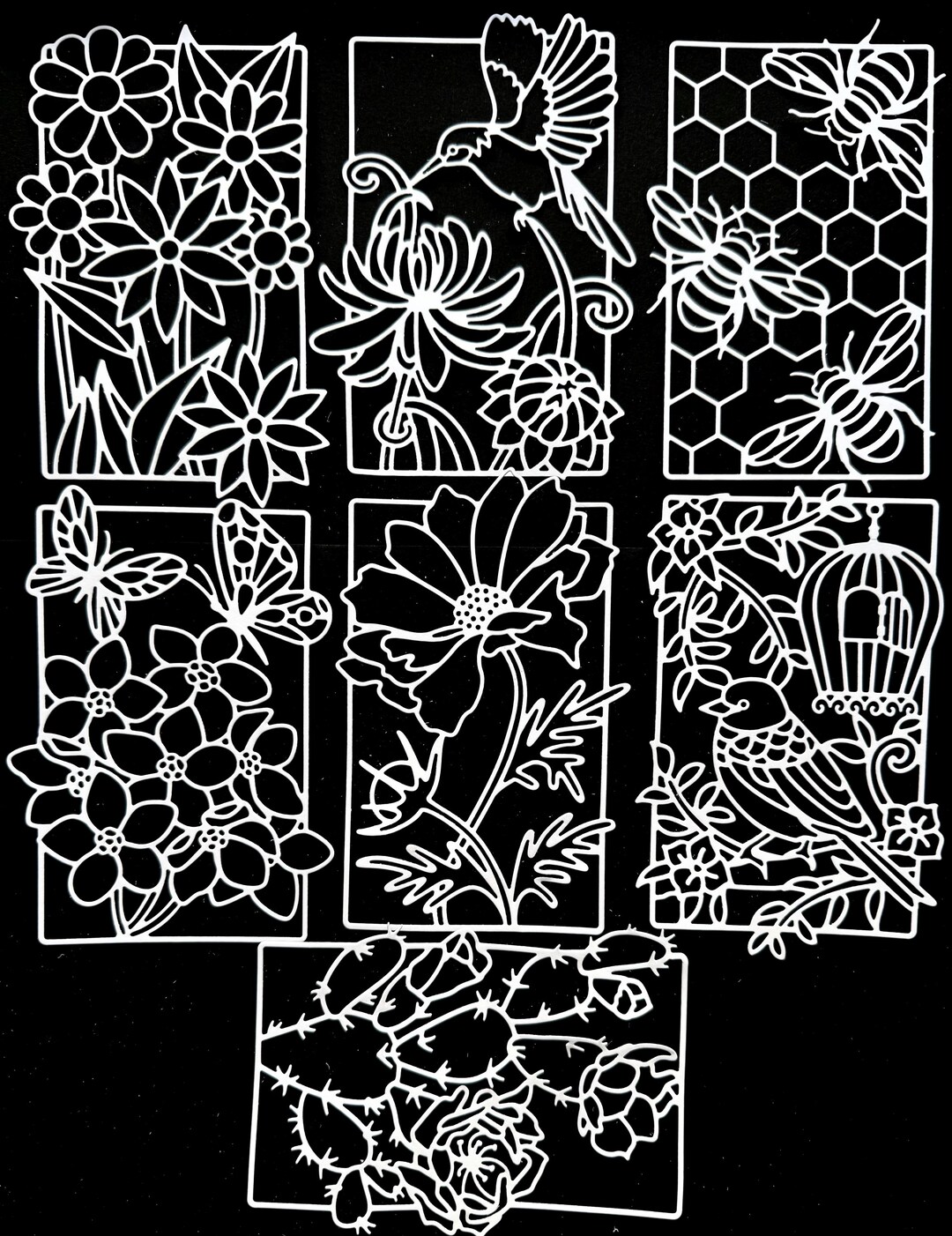 Die Cut Frames | Frames Card Kit | Rectangle Frames | Lacy Frames ...