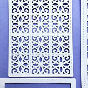 Die Cut Card Panels | Die Cut Corners | Die Cut Borders | Die Cut ...