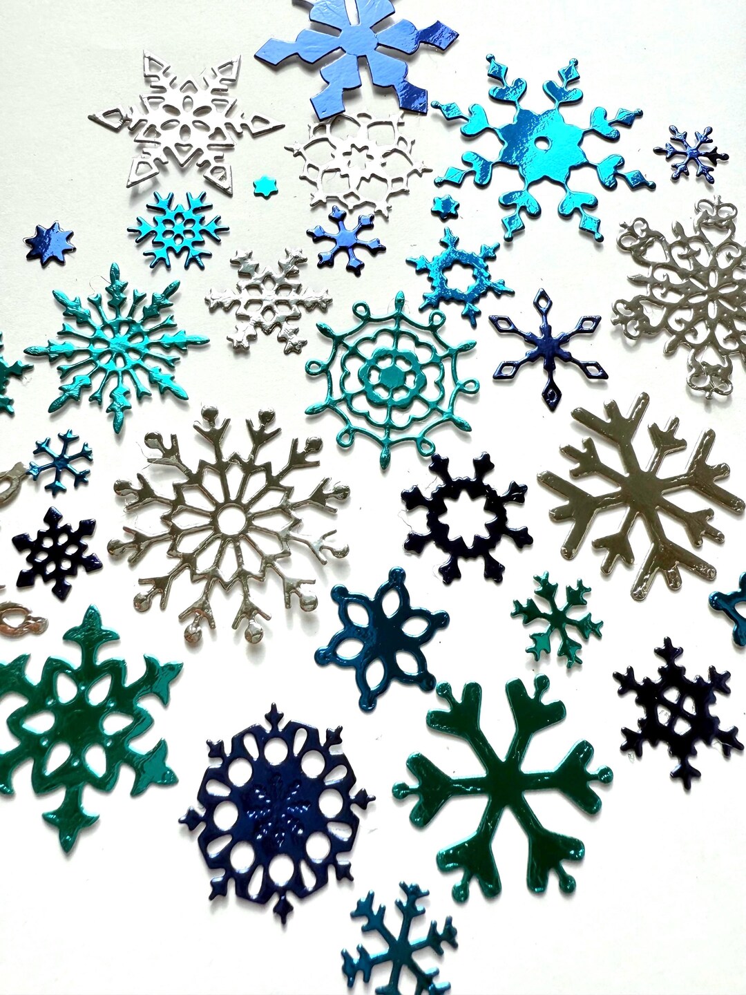 Die Cut Snowflakes | Lacy Snowflakes | Snowflake Card Kit | Christmas ...