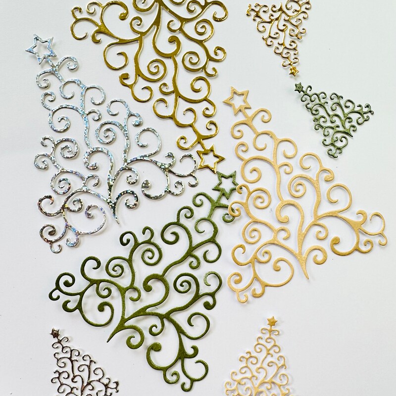 Die Cut Tree - Etsy