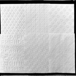 Embossed Papers | Flowers Embossed Papers | Swirls Embossed Papers ...