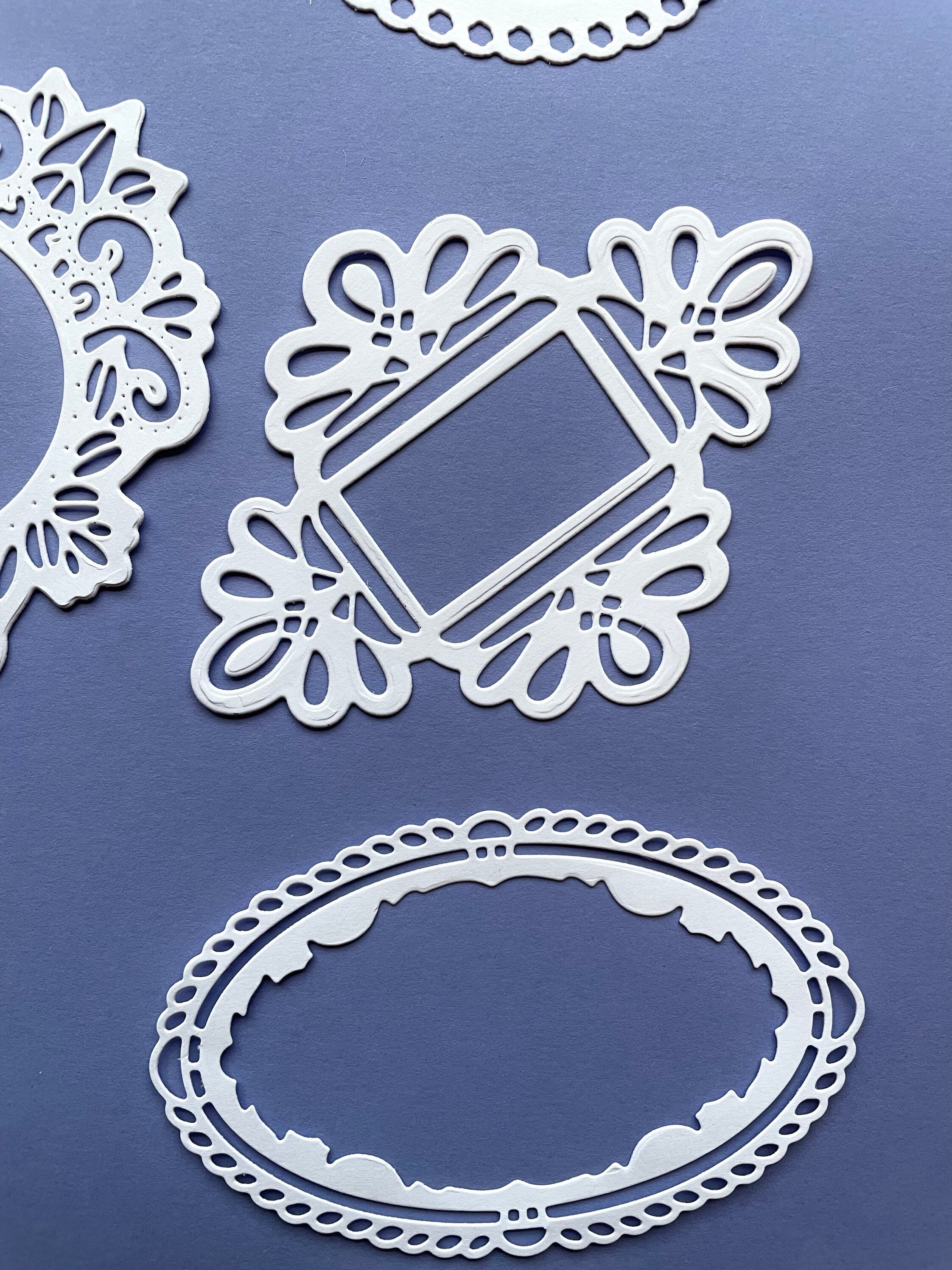 Die Cut by Me Frames Set of 8 All Different Sizes Designs - Etsy Canada