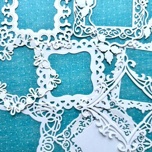 Die Cut Frames Square Frames Lacy Frames Embossed Frames Floral Frames ...