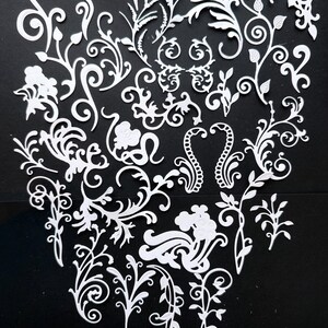 Die Cut Corners | Lacy Corners | Die Cut Flourishes | Card Corners ...
