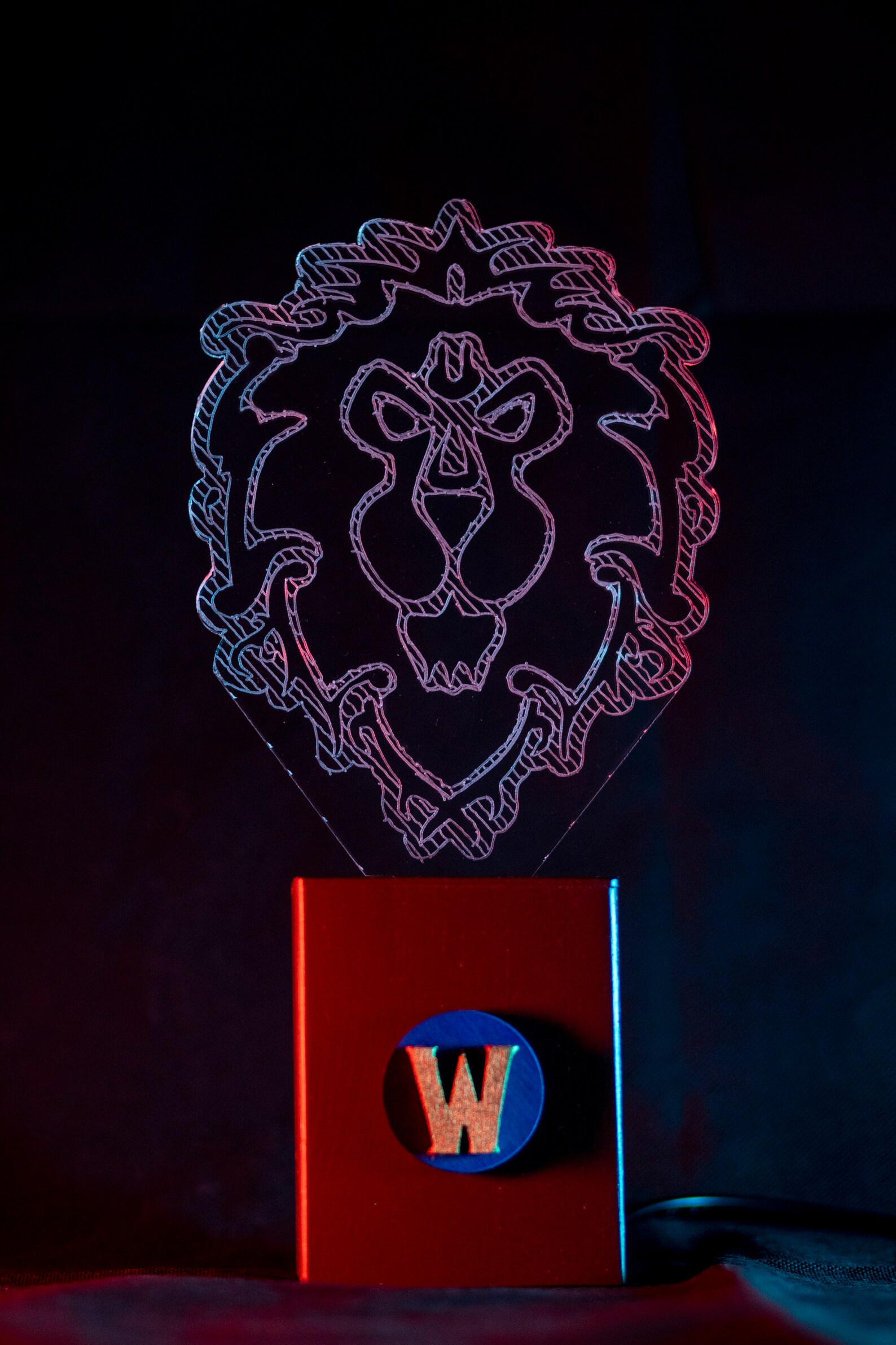 Wow World Of Warcraft LED Lampe - Horde, Allianz RGB Farbe - Etsy.de