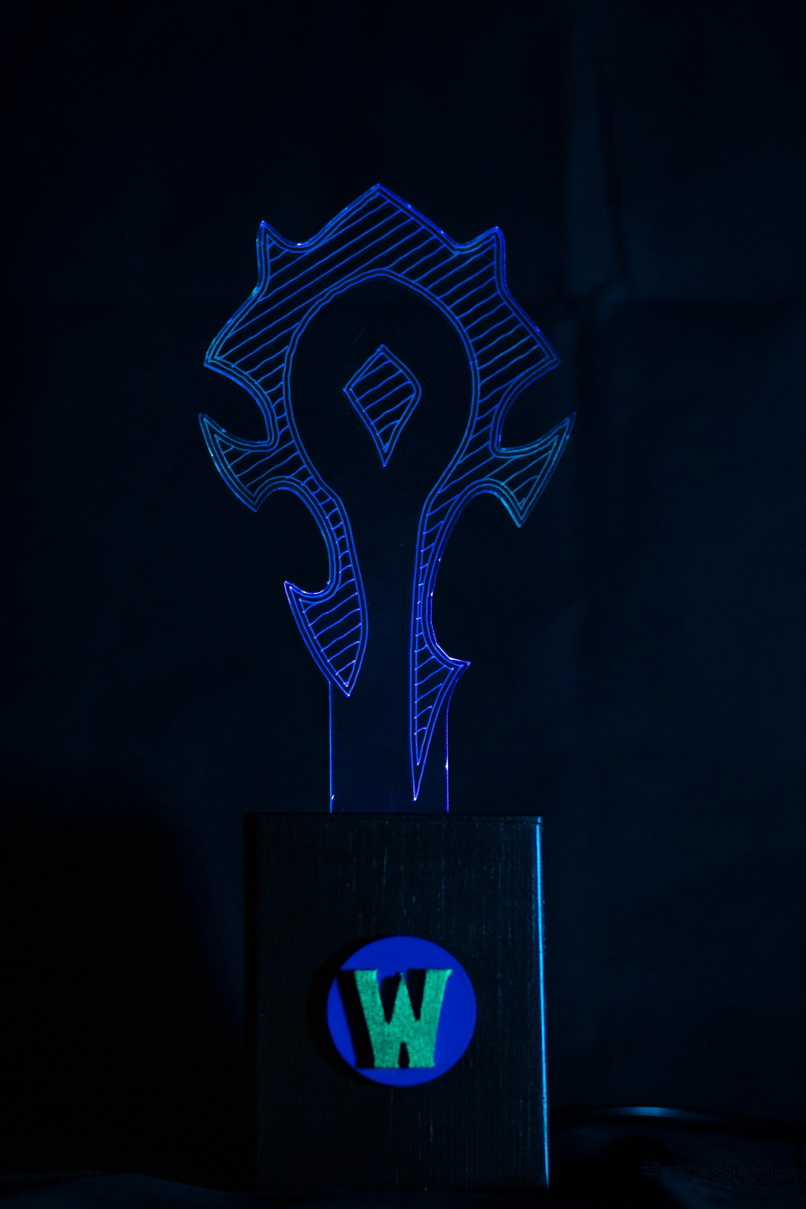 Wow World Of Warcraft LED Lampe - Horde, Allianz RGB Farbe - Etsy.de