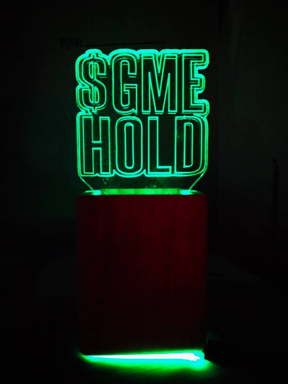 WSB GME Led RGB Lamp Bluetooth, Gamestop Stocks, Investor Lamp, Hold ...