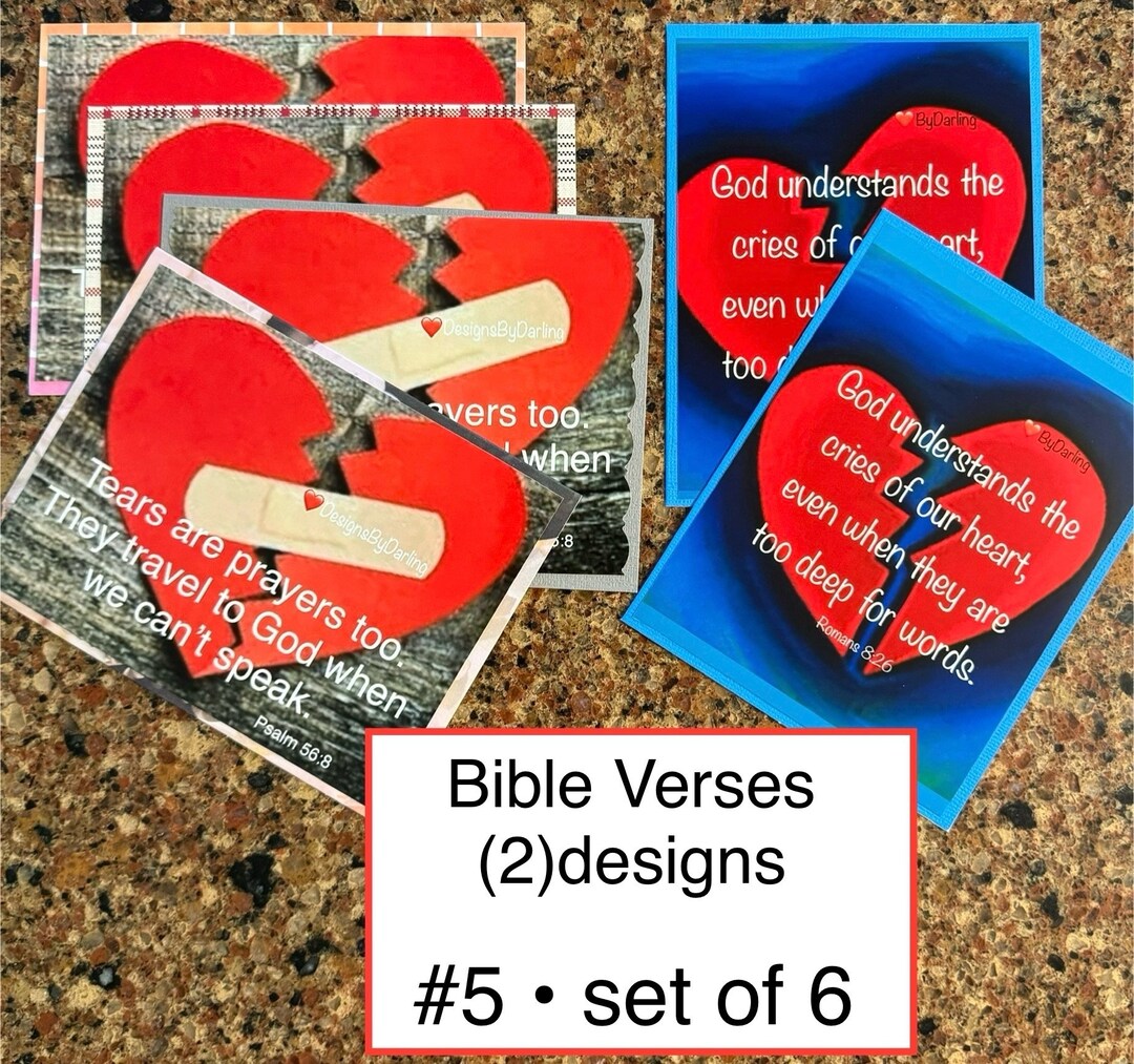Bible Verse Greeting Cards. Religious Cards With Scripture. Christian ...