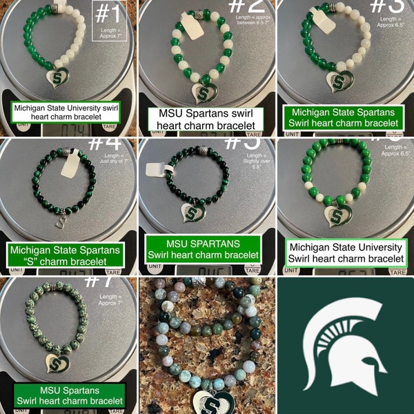 Michigan State Spartans Jewelry - Etsy