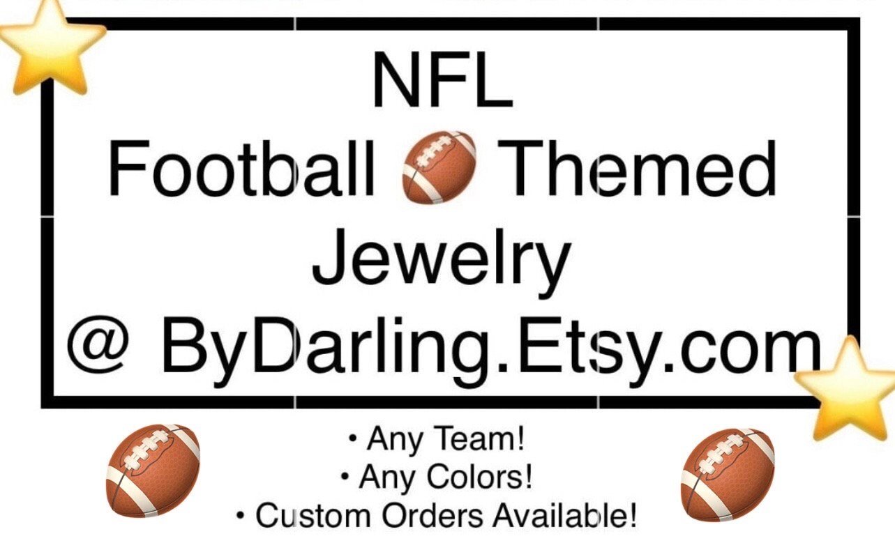 Detroit Jewelry. NFL Custom Orders. Lions Football Charm Bracelets ...