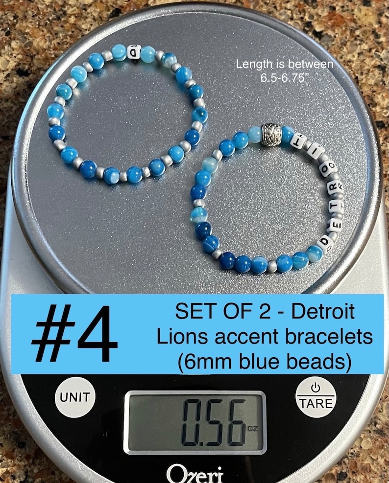 Detroit Jewelry. NFL Custom Orders. Lions Football Charm Bracelets ...