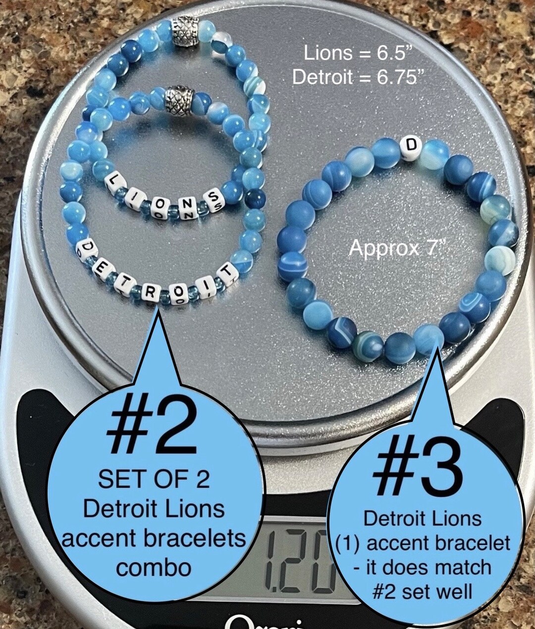 Detroit Jewelry. NFL Custom Orders. Lions Football Charm Bracelets ...