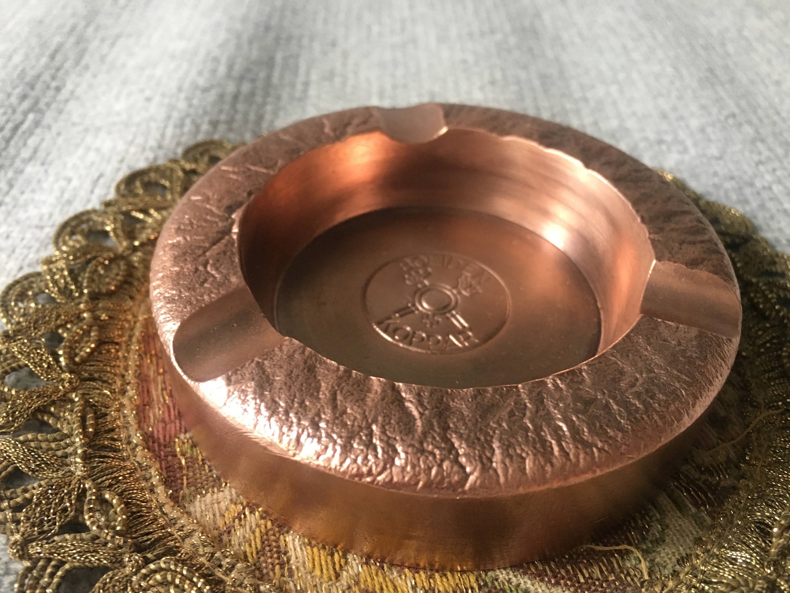 Swedish Ashtray Boliden Koppar Copper - Etsy