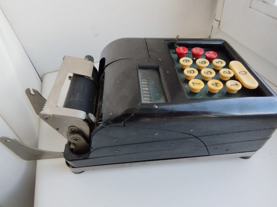 Vintage 1940s Adding Machine Swift Business Machines Corp. Great ...